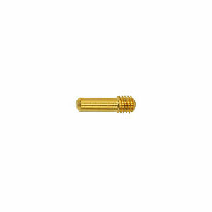 EM-Tec GSPM4 compact standard pin stub adapter with M4 thread, gold ...